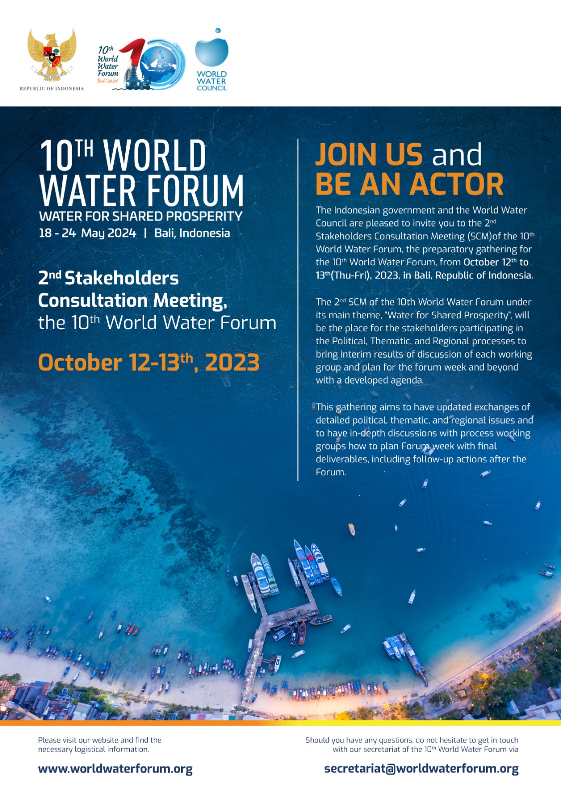 10th World Water Forum | World Water Council
